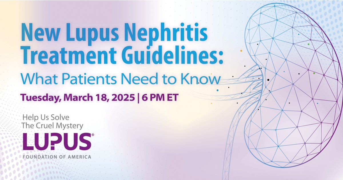 Event Resources from New Lupus Nephritis Treatment Guidelines: What ...