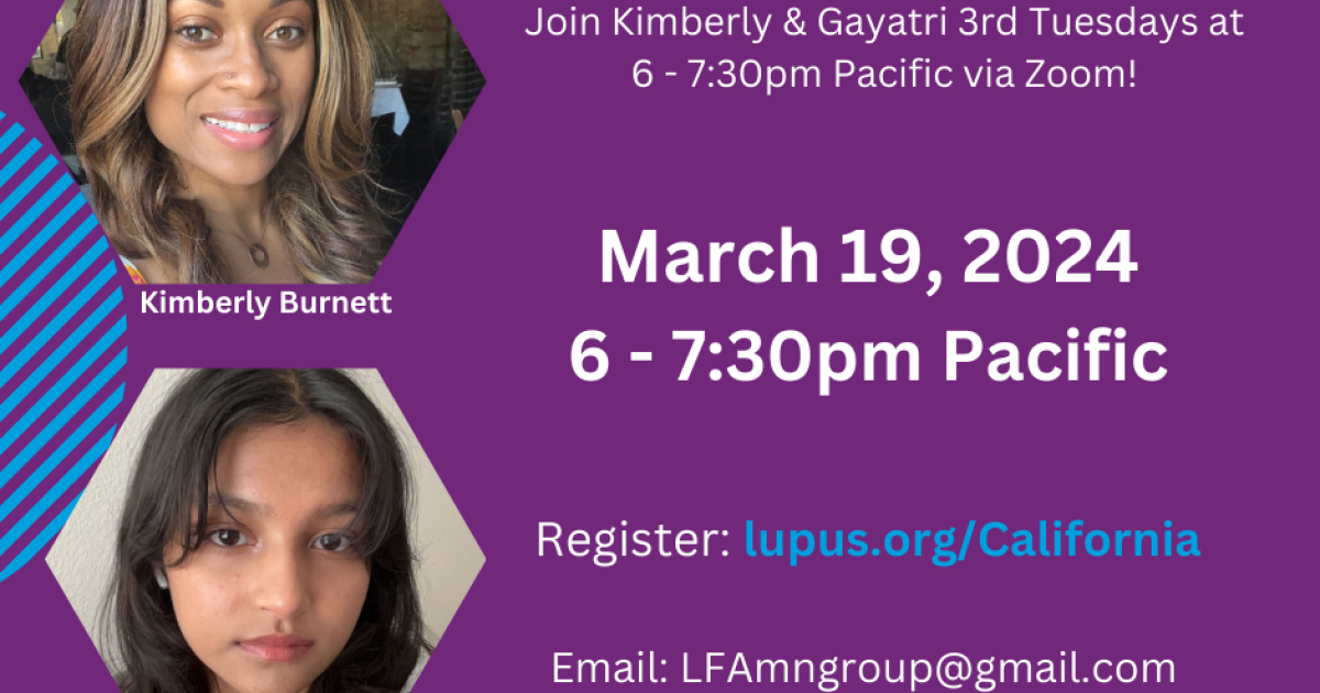 Riverside County Lupus Support Group | California | Lupus Foundation of ...