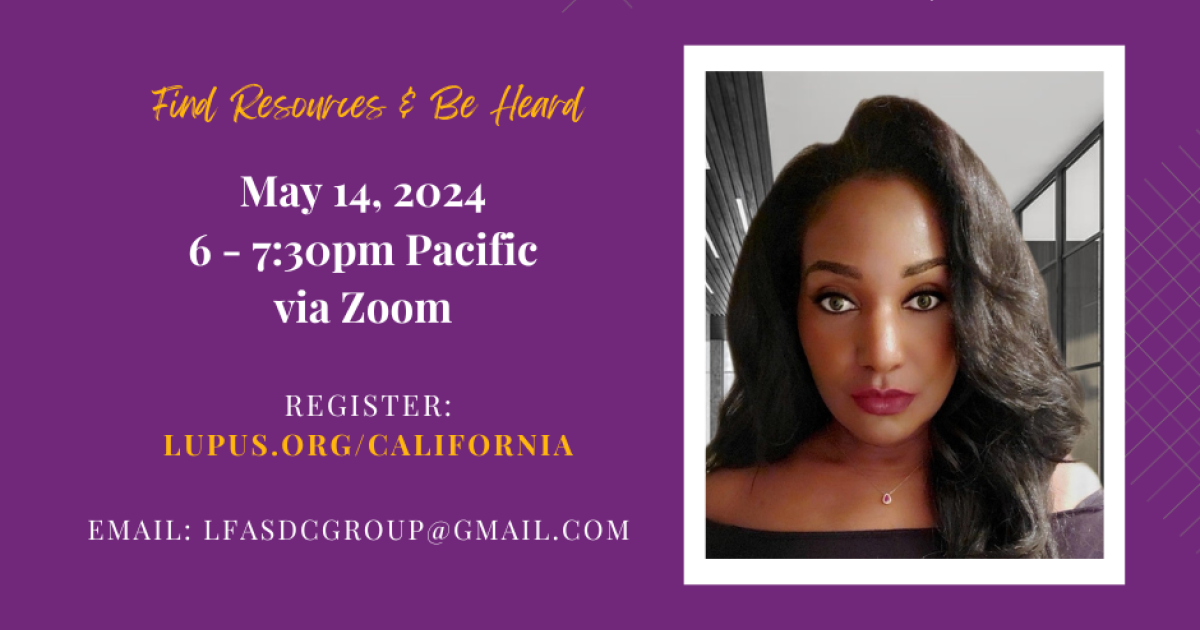 San Diego County Lupus Support Group | California | Lupus Foundation of ...