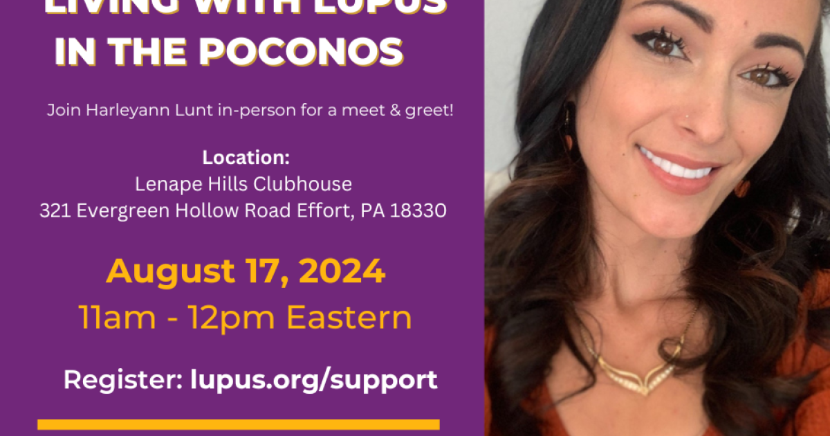 Living with Lupus in the Poconos - August Meeting | Pennsylvania ...