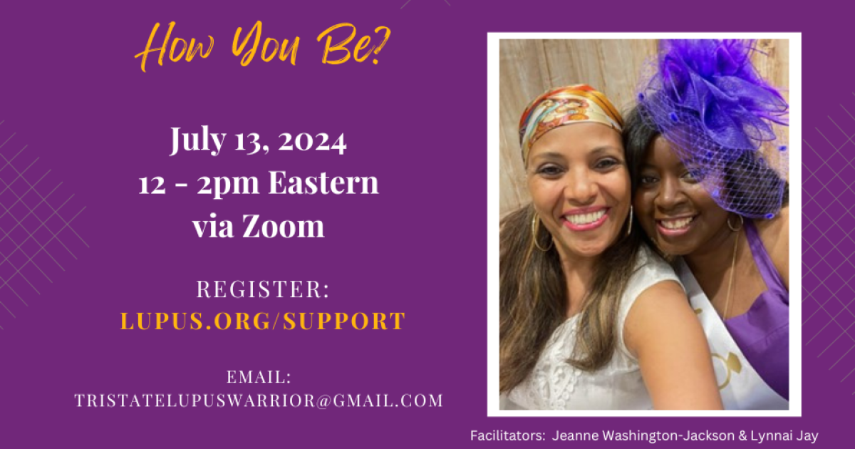 Circle of Hope July Meeting | Pennsylvania Delaware Valley | Lupus ...