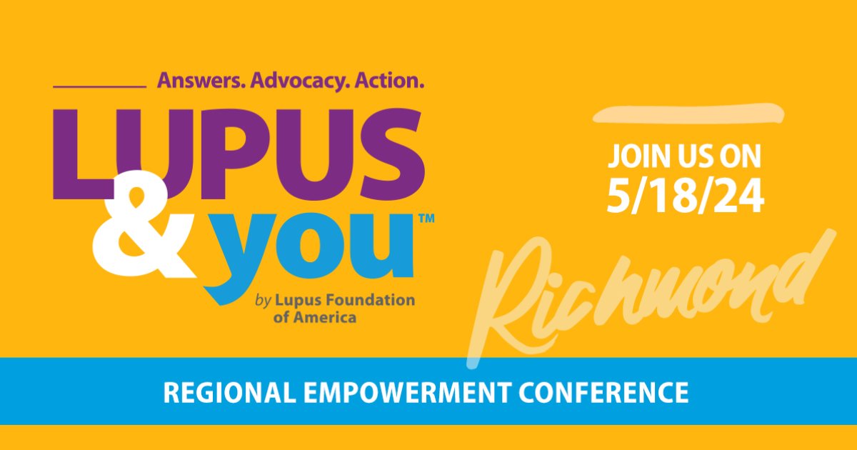 Lupus & You: Richmond Empowerment Conference | DC/Maryland/Virginia ...