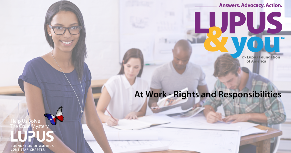 Lupus and You at Work | Lone Star | Lupus Foundation of America