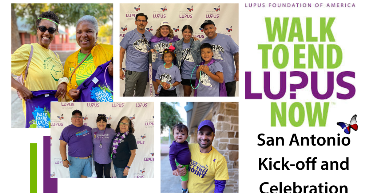 SAT Walk to End Lupus Now Kick-Off and Celebration | Lone Star | Lupus ...