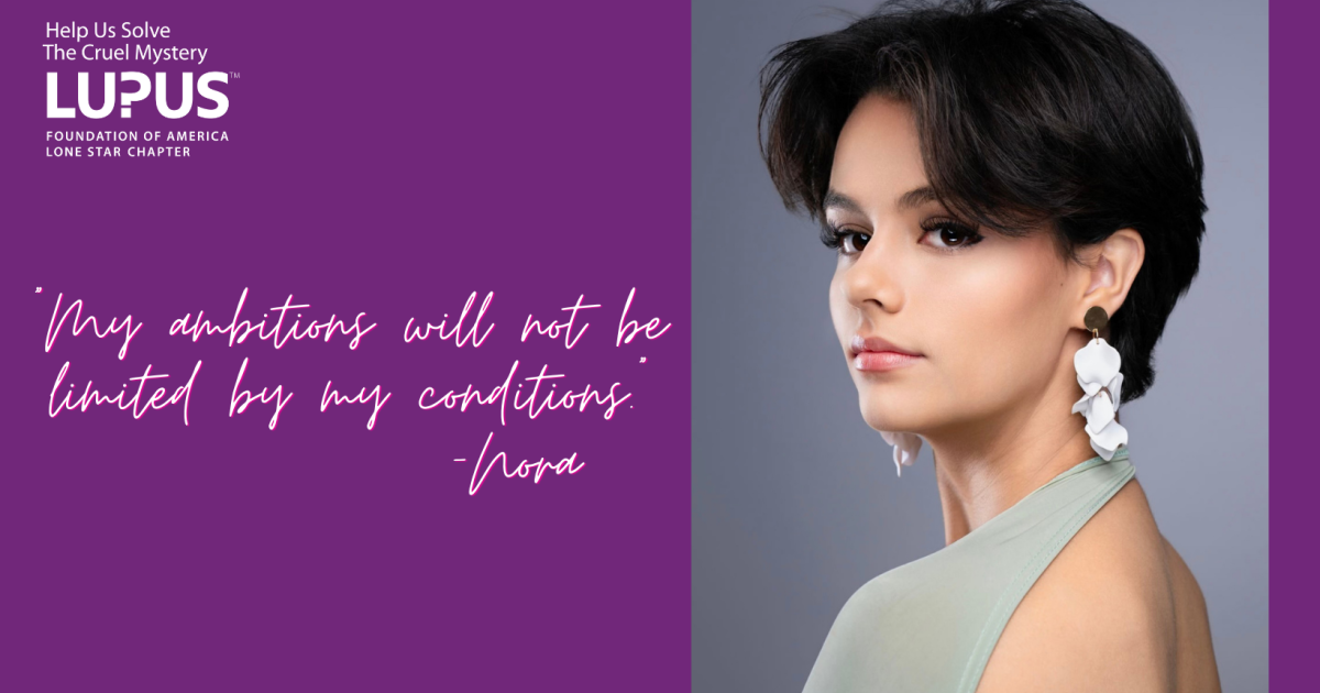 Meet Nora ... Just one year into being diagnosed and Nora is committed ...